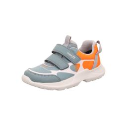 Superfit Sneaker RUSH in Hellgr&uuml;n/Orange | Gr.: 21