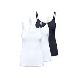 Only T-Shirt 3er Pack in 2xWei&szlig;/Blau | Gr.: L