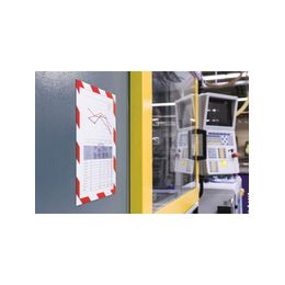 Durable Informationsrahmen Duraframe Security A4 magnethaftend Packung mit 5 ... | Gr.: onesize