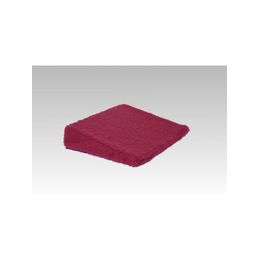 Linke Licardo Keilkissen Therapiekeil Wolle 40 x 40 x8/1 cm in bordeaux | Gr.: onesize