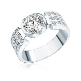 Rafaela Donata Ring Sterling Silber Zirkonia in silber | Gr.: 51