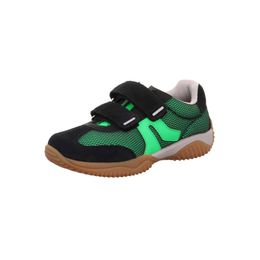 Superfit Sneaker STORM in Schwarz/Hellgr&uuml;n | Gr.: 27