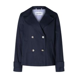 More & More More & More kurze, kastige Trench-Jacke in marine | Gr.: 36