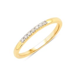 Rafaela Donata Ring Sterling Silber Diamant in gelbgold | Gr.: 56