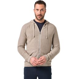 JP1880 Strickjacke in graubraun | Gr.: XXL