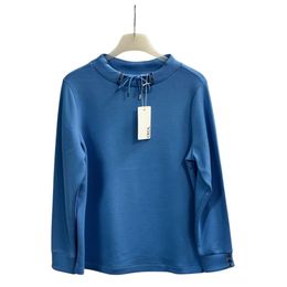 Cecil Funnel Neck Bluse mit Tape Detail in Fountain Blue | Gr.: XXL