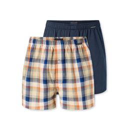 Schiesser Boxer Boxershorts in dunkelblau, sortiert 1 | Gr.: 4