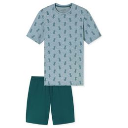 Schiesser Pyjama 955 in gr&uuml;n | Gr.: 58