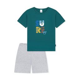 Schiesser Pyjama Nightwear in gr&uuml;n | Gr.: 140