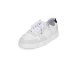 vitaform Softnappaleder & Veloursleder Sneaker in wei&szlig; | Gr.: 42