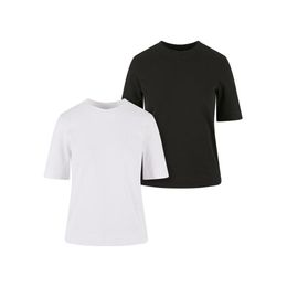 Urban Classics T-Shirt in white+black | Gr.: 4XL