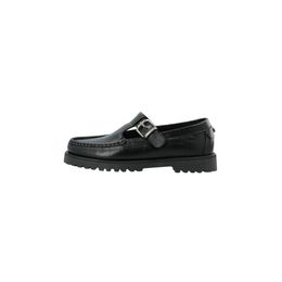 Cashott Flacher Schuh CASLENA in Black/Black | Gr.: 36