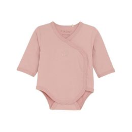 FIXONI Kinder Wickelbody "Wrap Body LS" in Pink | Gr.: 44