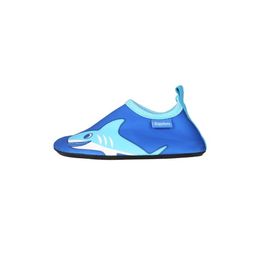 Playshoes Barfu&szlig;-Schuh Hai in Blau | Gr.: 18/19