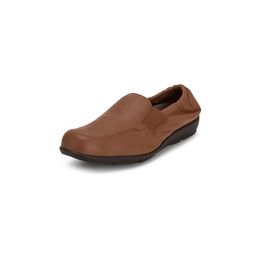 vitaform Hirschleder Slipper in cognac | Gr.: 44