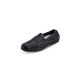 vitaform Hirschleder Mokassins in marine | Gr.: 45