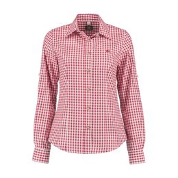 OS-Trachten Trachtenbluse 150000-2602 in rot | Gr.: 50