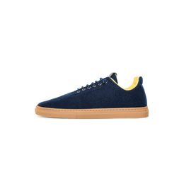 Baabuk Sneaker Lo Urban Wooler in navy lemon | Gr.: 38