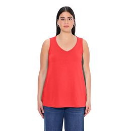 Ulla Popken Strick-Top in coralle | Gr.: 62/64
