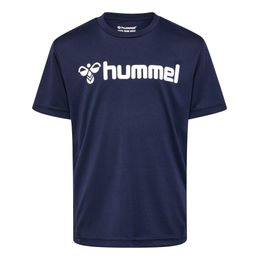 Hummel T-Shirt Hmllogo Kinder in MARINE | Gr.: 116