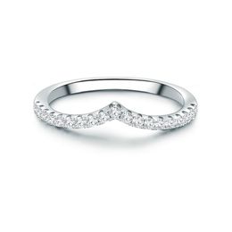 Trilani Ring Sterling Silber Zirkonia in silber | Gr.: 56