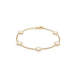 Elli Armband 925 Sterling Silber in Gold | Gr.: 18 cm
