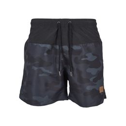 Urban Classics Beachwear - Bottom in blk/darkcamo | Gr.: M