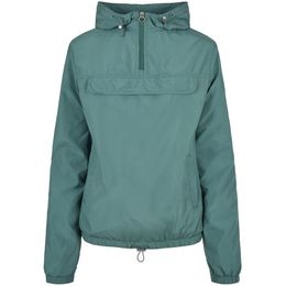 Urban Classics Damen Ladies Basic Pull Over Jacket in paleleaf | Gr.: XS