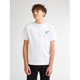 PETROL INDUSTRIES T-Shirt mit R&uuml;ckenprint Ca&ntilde;&oacute;n in Wei&szlig; | Gr.: 152