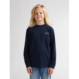PETROL INDUSTRIES Langarm-T-Shirt Mezquite in Blau | Gr.: 128
