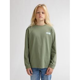 PETROL INDUSTRIES Jersey T-Shirt mit Grafik Palmera in Gr&uuml;n | Gr.: 164