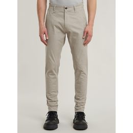 G-Star Raw G-STAR Herren Chinohose "Bronson 3.0 Slim Chino"toggee, milk dobby, Gr. 28, Obermaterial: 88% Baumwolle, 9% Hanf, 3% Elasthan, Hosen