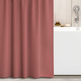 Duschvorhang Vintage Rot