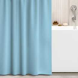 Duschvorhang Pastellblau