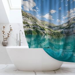 Duschvorhang Traumhafter Bergsee