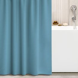 Duschvorhang Meerblau