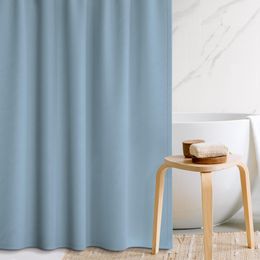 Duschvorhang Pastell Blau