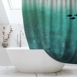 Duschvorhang Fische in der Tiefsee