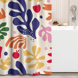 Duschvorhang Matisse - Bunte Bl&auml;tter