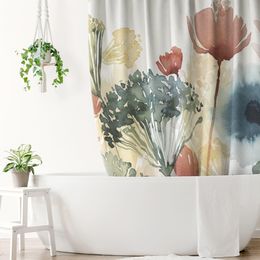 Duschvorhang Wildblumen im Sommer I