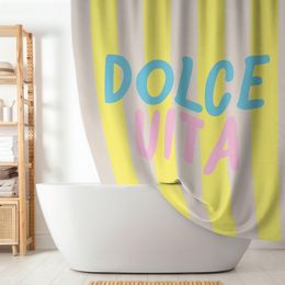 Duschvorhang PopArt Sommer Dolce Vita