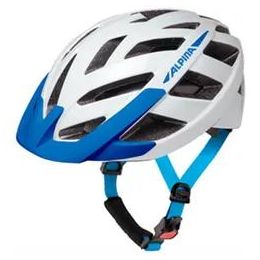 Alpina Panoma 3.0 Fahrradhelm - white-blue gloss - 52-57
