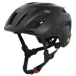 Alpina Taunus Gravel Mips Fahrradhelm - black matt - 55-59