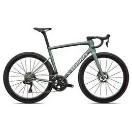 Specialized S-Works Tarmac SL8 DI2 2026 - Gloss Premium Fjord Metallic / White Met - 54cm | 28 Zoll