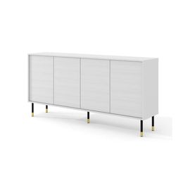 H&ouml;ffner Sideboard &brvbar; wei&szlig; &brvbar; Ma&szlig;e (cm): B: 180 H: 89 &raquo; H&ouml;ffner