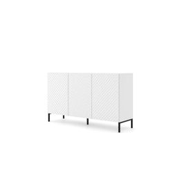 H&ouml;ffner Sideboard &brvbar; wei&szlig; &brvbar; Ma&szlig;e (cm): B: 150 H: 87 &raquo; H&ouml;ffner