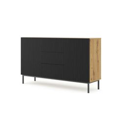 H&ouml;ffner Sideboard &brvbar; schwarz &brvbar; Ma&szlig;e (cm): B: 150 H: 89 &raquo; H&ouml;ffner