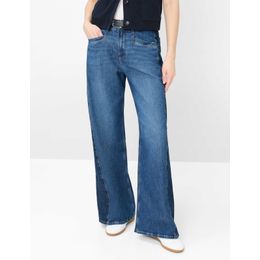 Brax Damen Five-Pocket-Hose Style MORGAN MIXED INDIAN OCEAN, denim blau, Gr. 44K