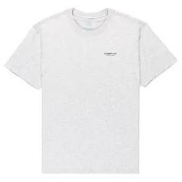 T-Shirt Element "Element Co", Herren, Gr. M, grau (mid grau heather), Obermaterial: 100% Walkfrottier;, Shirts T-Shirt