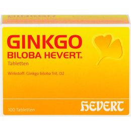Ginkgo Biloba Hevert Tabletten 100 St